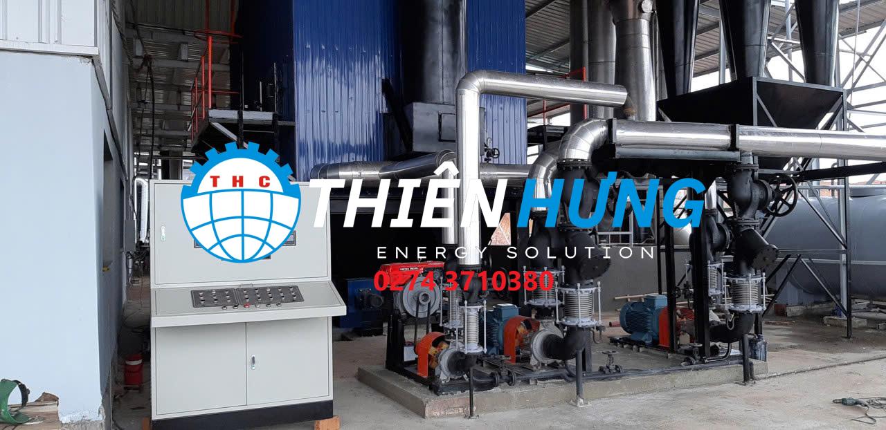 Lò dầu tải nhiệt dạng nằm